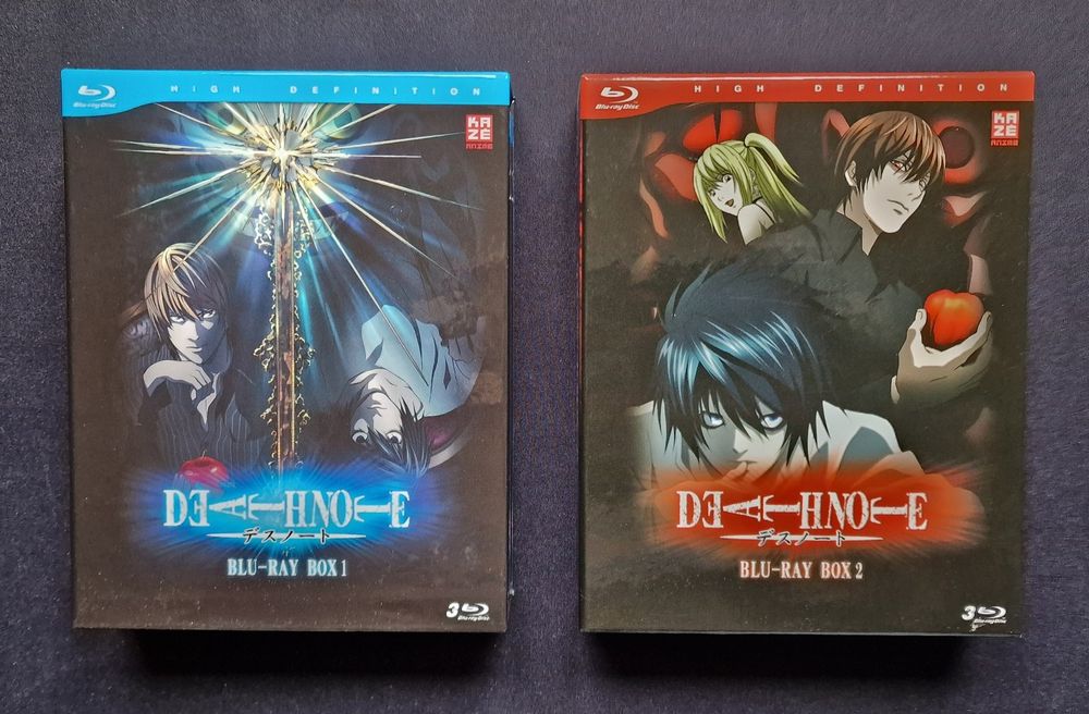 Anime Death Note Blu-rays die komplette Serie Deutsch (Gebraucht) in ...