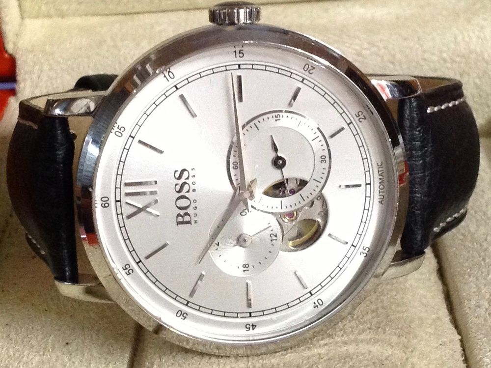 HUGO BOSS Herrenuhr Automatic 47 mm( Neue Preise : 395 CHF ) (Gebraucht ...