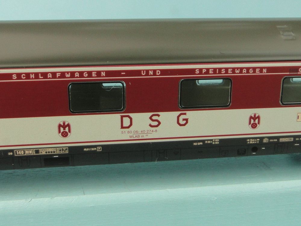 Märklin 40542 DSG Schlafwagen Blech (Gebraucht) in Bülach für CHF 28 ...