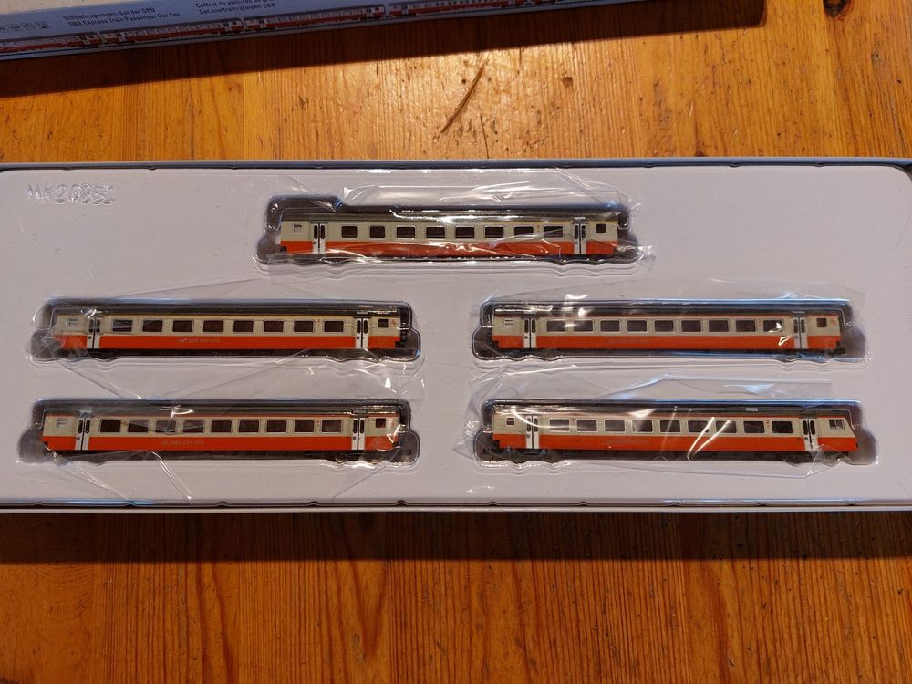 5er Wagenset "Swiss Express" Minitrix | Kaufen auf Ricardo