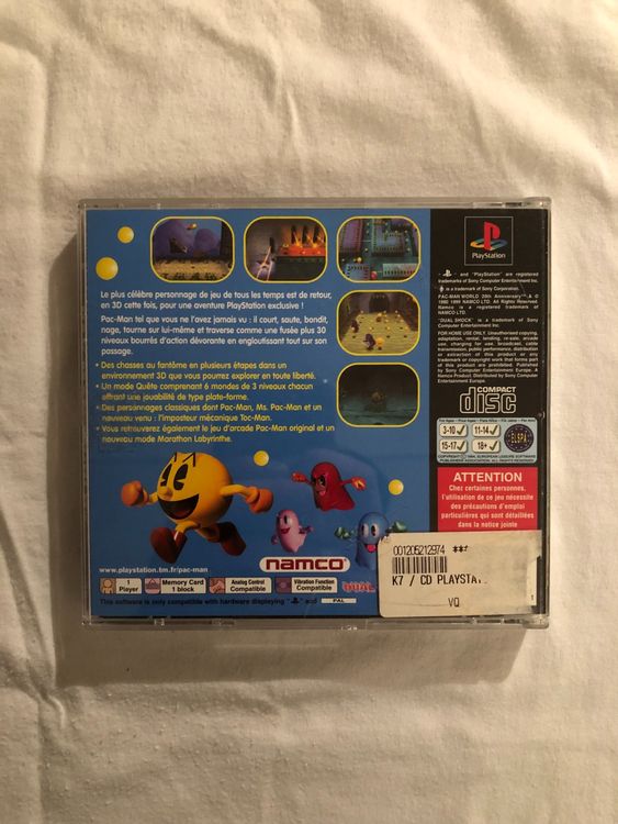 PAC-MAN world (PS1) (Gebraucht) in für CHF 15 – mit Lieferung auf ...