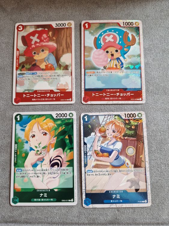 One Piece Card Came: Chopper und Nami Jolly Roger Promo (Gebraucht) in ...