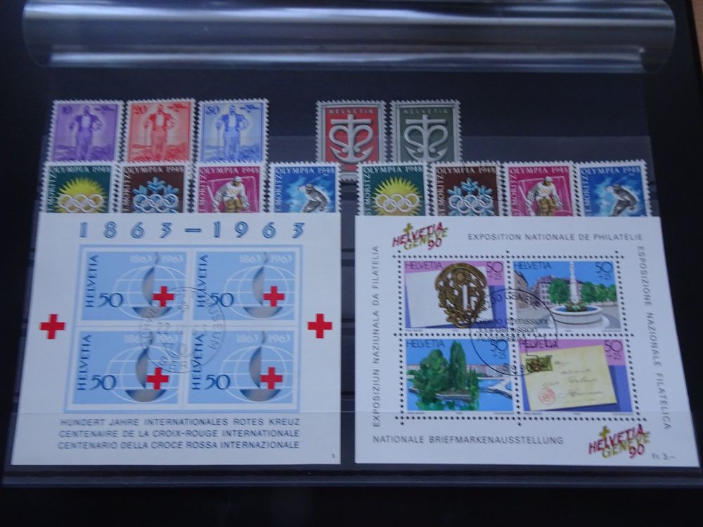 SCHWEIZ, SONDERAUSGABEN / SONDERBLÖCKE ab 1936-1990, ** + ⦿ | Kaufen auf Ricardo