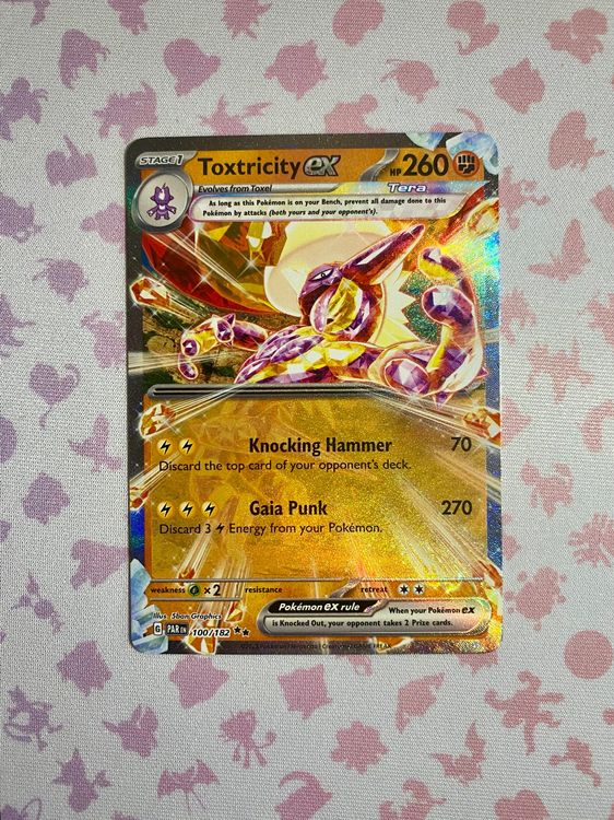 Pokemon Paradox Rift Toxtricity ex EN | Kaufen auf Ricardo