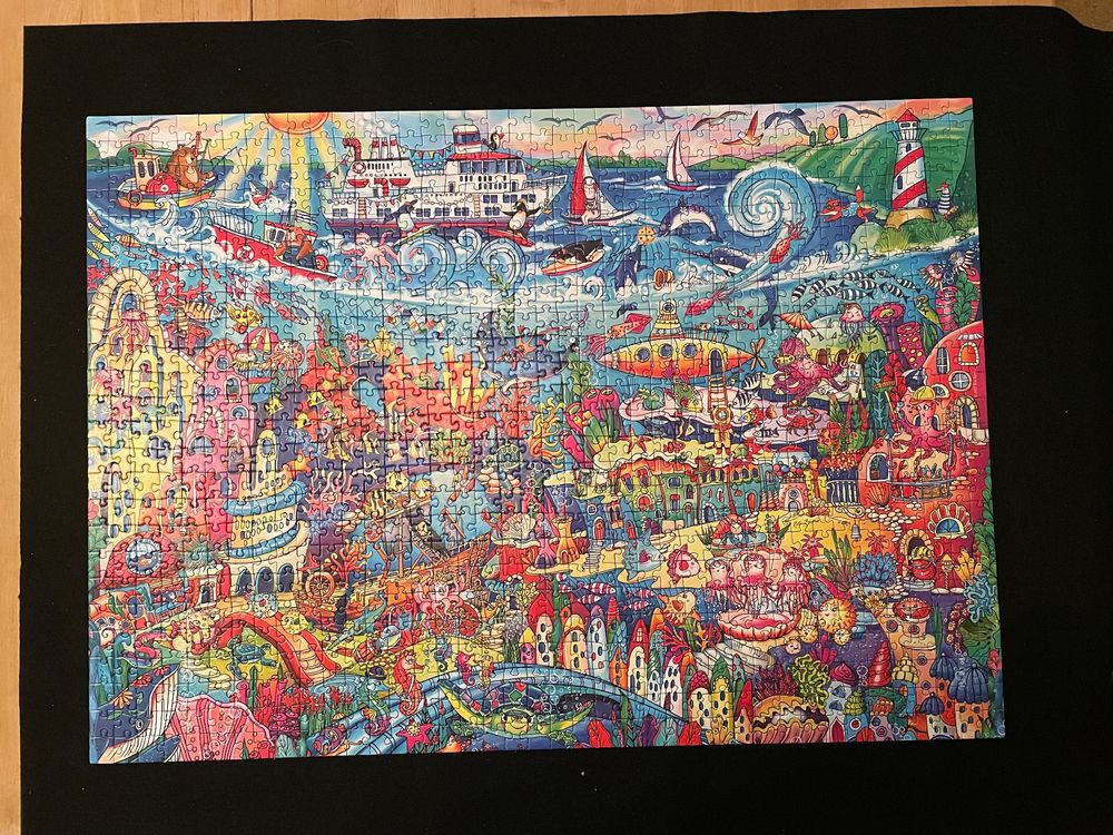 Puzzle HEYE Magic Sea von Rita Berman 1000 Teile (Gebraucht) in ...