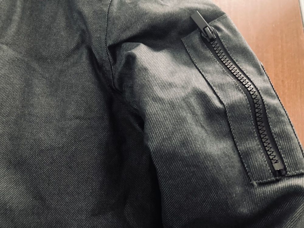 FSBN Herren Homme Winter Bomber Jacke Veste Grau Gr. 52 54 L (Gebraucht ...