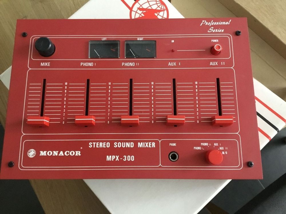 Stereo DJ Mischpult Monacor MPX 300 (Gebraucht) in Bern für CHF 25 ...