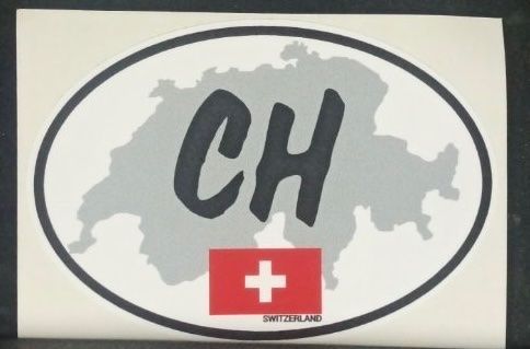 CH - Sticker für Motorrad und Roller (Gebraucht) in Grono für CHF 4.9 ...
