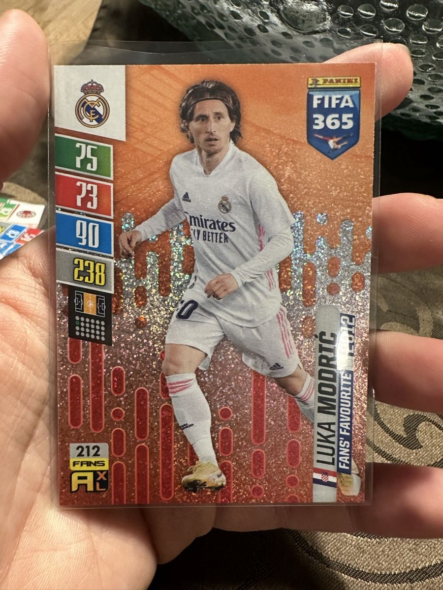 Luka Modric - Adrenalyn XL Panini FIFA 365 - Card 2021/22 (Neu (gemäss ...