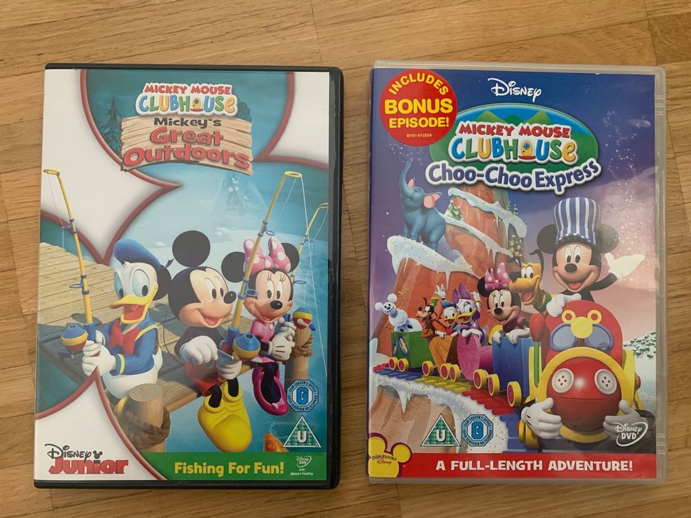 Mickey Mouse Clubhouse DVDs (2x), multiple languages | Kaufen auf Ricardo