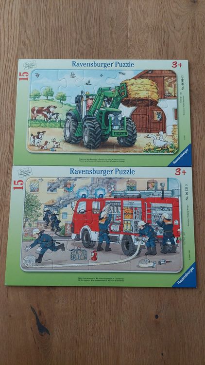 5 verschiedene Puzzle ab 3 und ab 4, einzel kaufen möglich (Neu (gemäss ...