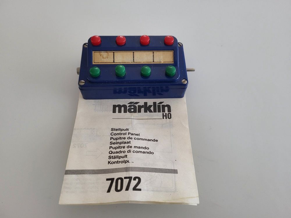 Märklin 7072 Stellpult | Kaufen auf Ricardo
