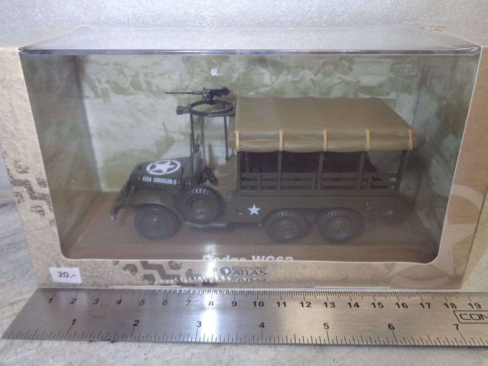 Atlas 1:43 militaire militär : Camion LKW / Jeep / Char (Neu und ...