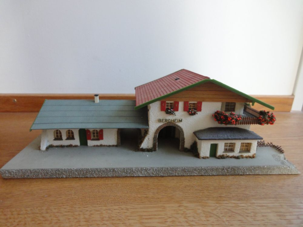 Faller - Bahnhof "Bergheim" - Erste Version - No. 108 (Gebraucht) in ...