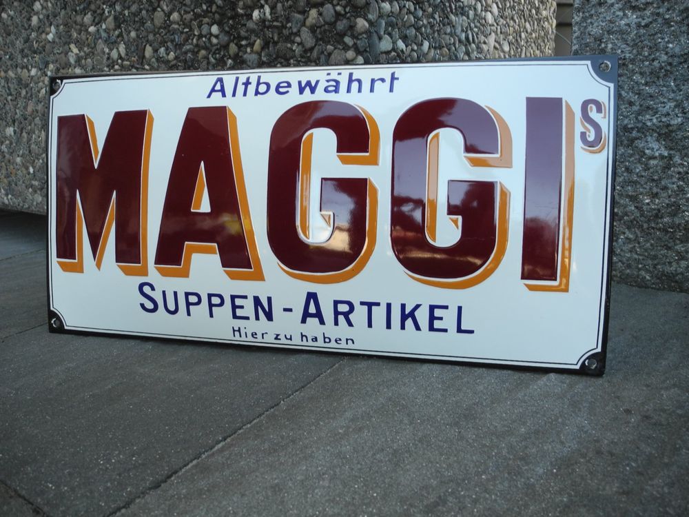 ORIGINAL MAGGI EMAILSCHILD (Gebraucht) in Reinach AG für CHF 119 – mit ...
