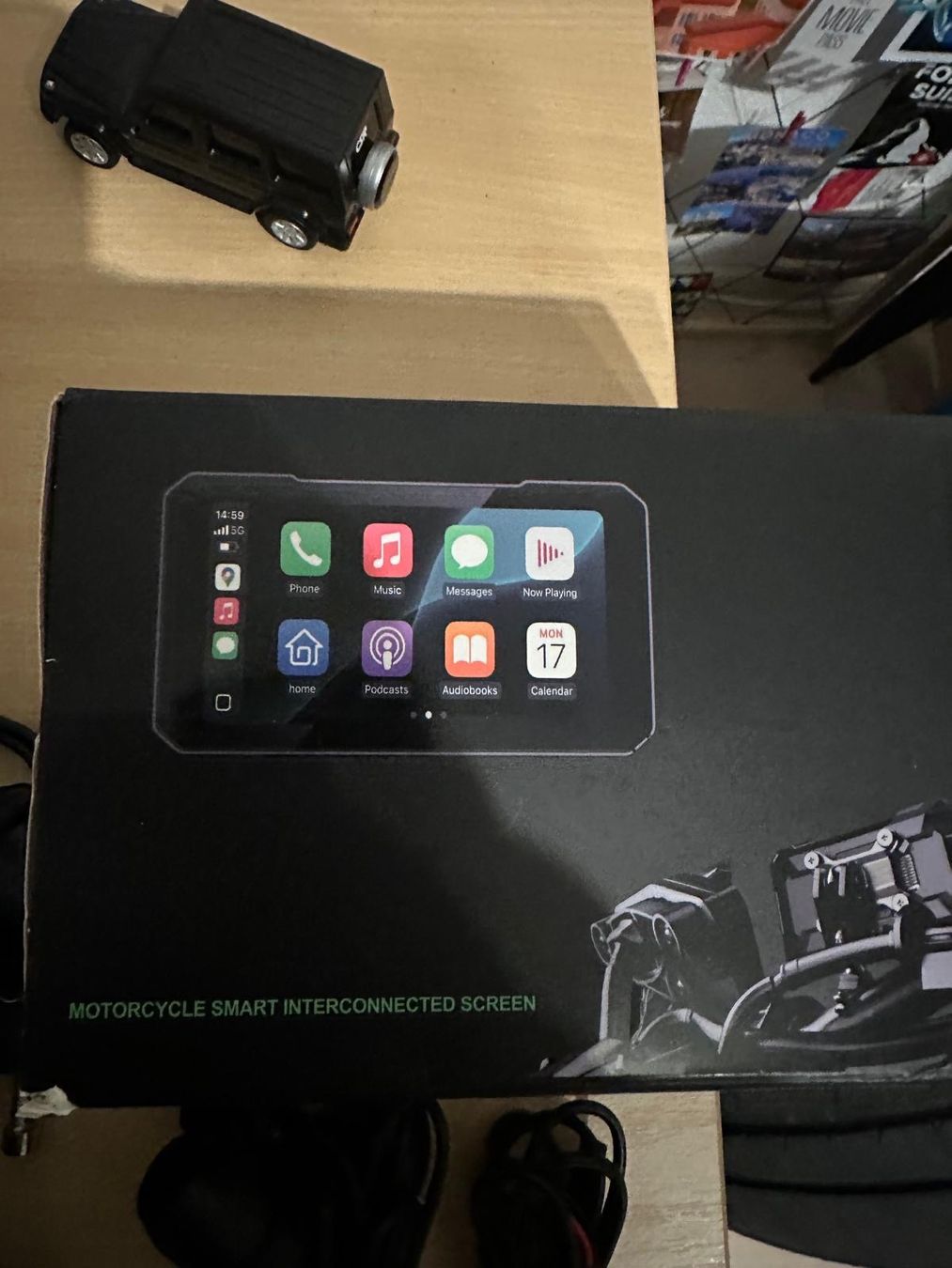 Car-Play System für Motorräder/Dashcam/Reifendrucksensoren (Neu (gemäss ...