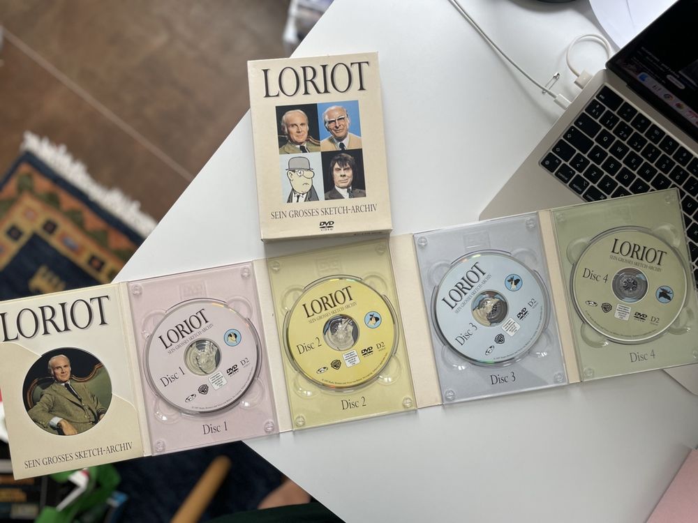 Loriot Sein Großes Sketch-Archiv DVD collection 1-4 (Neu (gemäss ...