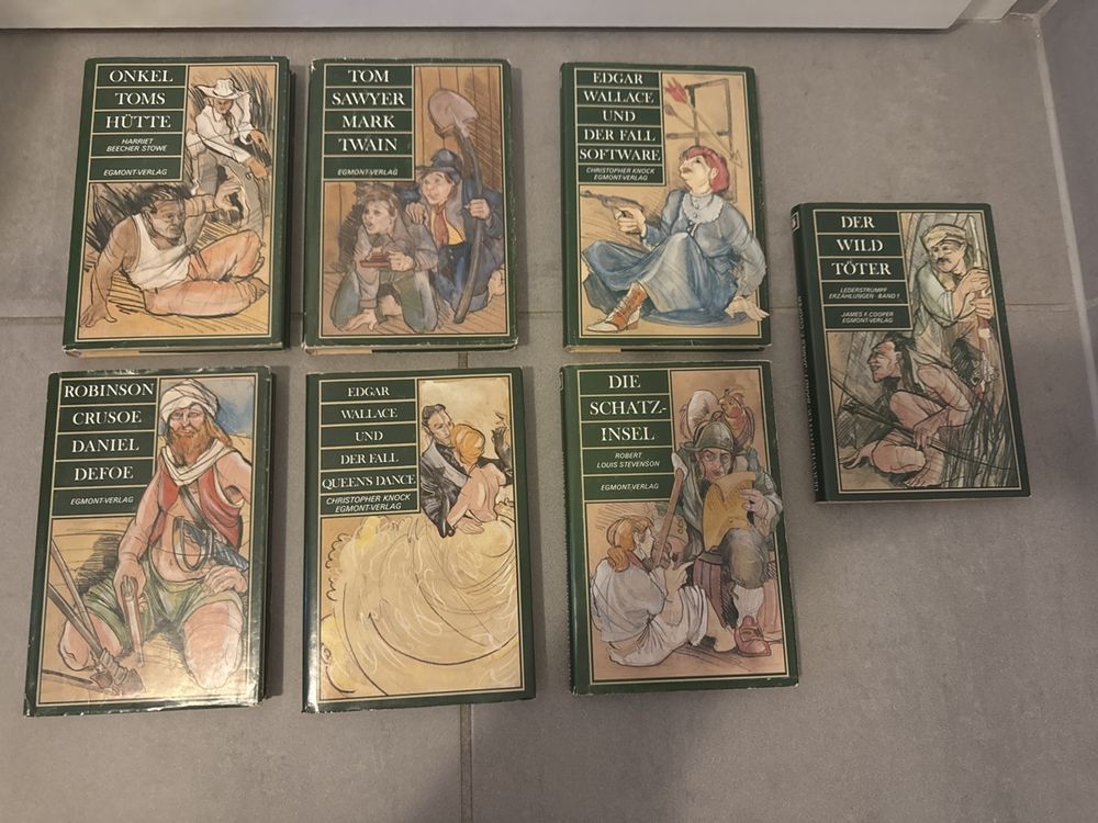 7 Abenteuerbücher - Klassiker (Gebraucht) in St. Gallen für CHF 16 – mit Lieferung auf Ricardo ...