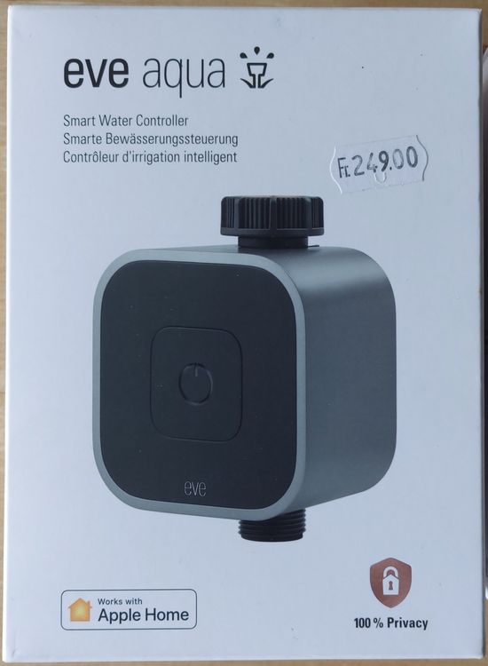 Eve Aqua Gen.3, Smarte Bewässerungssteuerung - Neu (Neu und ...