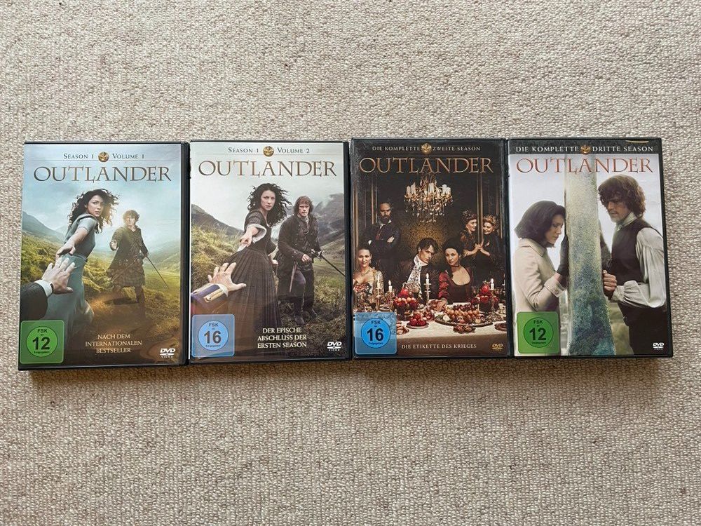 DVD-Sammlung: OUTLANDER, Staffeln 1–3 (Gebraucht) in Reichenburg für ...