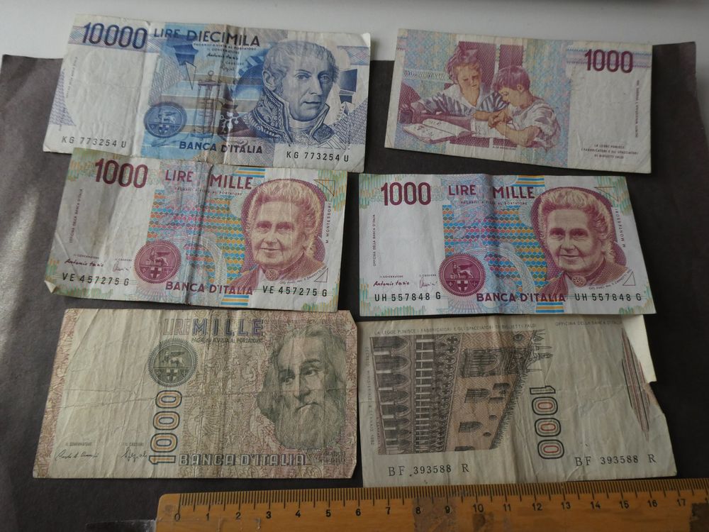 Italien, Konvolut alte Banknoten | Kaufen auf Ricardo