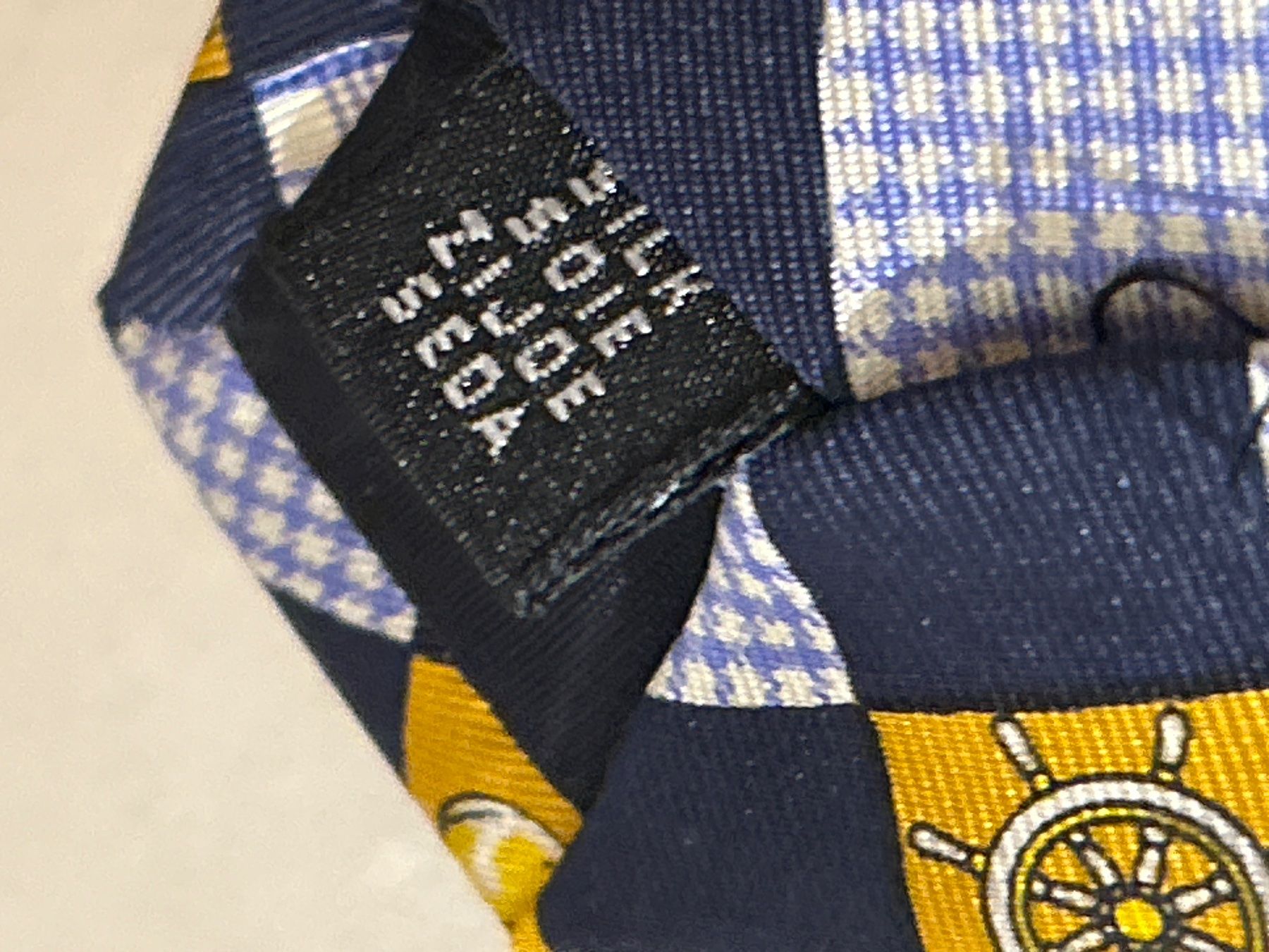 Krawatte Nautik Motiv von Le monde des accessoires100% Seide (Neu und ...