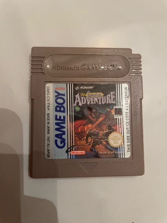 The Castlevania Adventure Nintendo Game Boy | Kaufen auf Ricardo