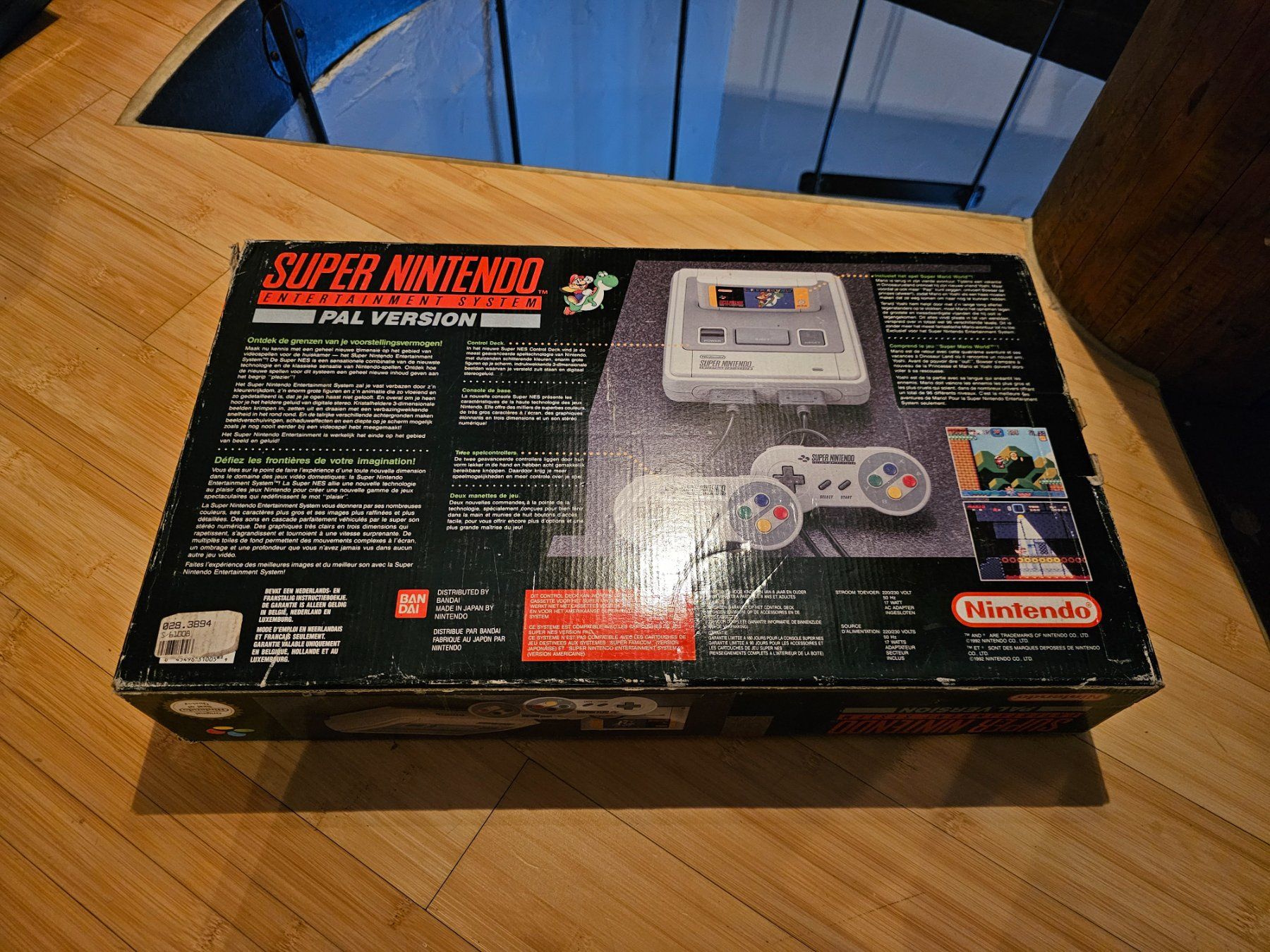 🔥Super Nintendo SNES PAL mit Originalverpackung & Spiel!🔥 (Neu (gemäss ...