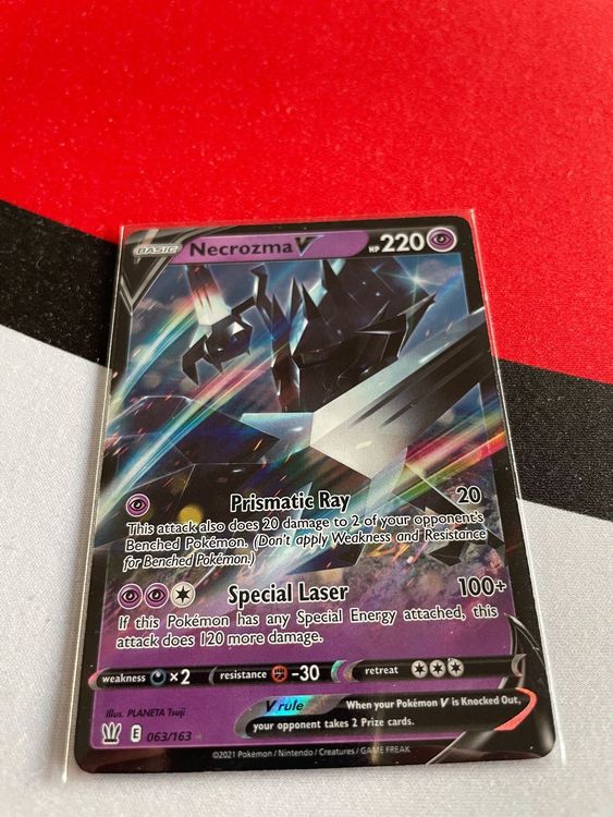 EN- Pokemon Karte - Necrozma V (Neu (gemäss Beschreibung)) in Oberglatt ...