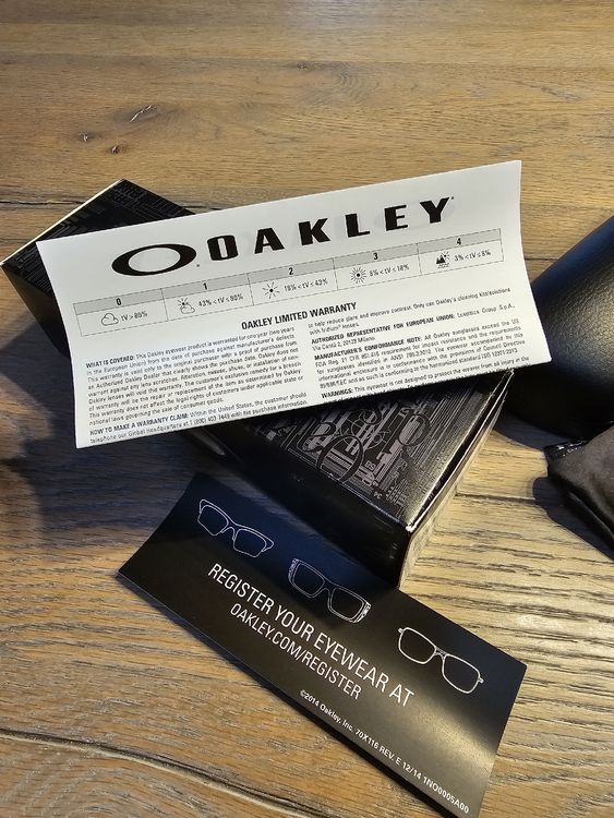 Oakley Tailback Carbon Saphireiridium Polar (Neu und originalverpackt ...