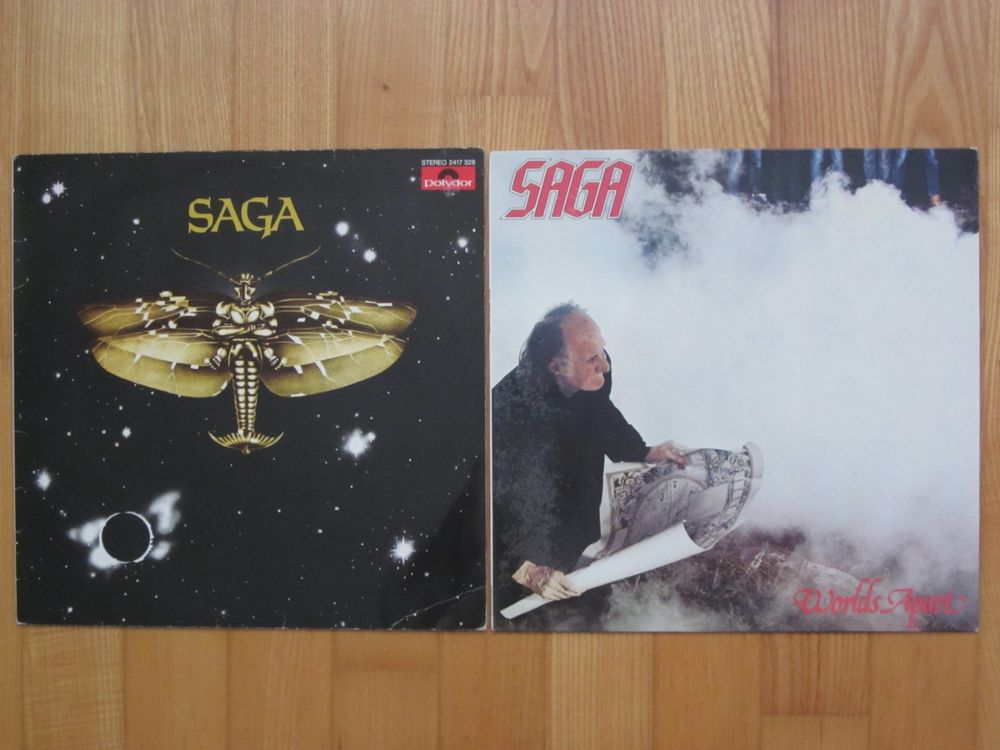 Saga Vinyl-Sammlung; 6 LP's Progressive Rock Z7 Pratteln (Gebraucht) in ...
