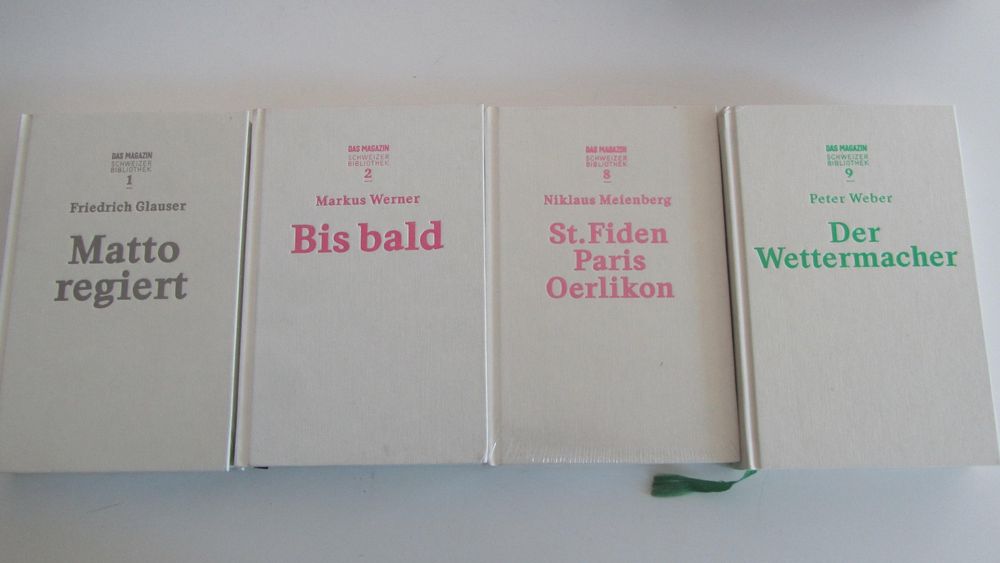 Das Magazin Schweizer Bibliothek vier Title (Neu (gemäss Beschreibung)) in Locarno für CHF 8 ...