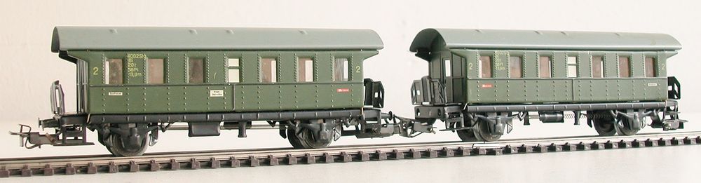 Märklin 2 Personenwagen Bi Donnerbüchsen der DB Spur H0 (Gebraucht) in Oberwil BL für CHF 15 ...