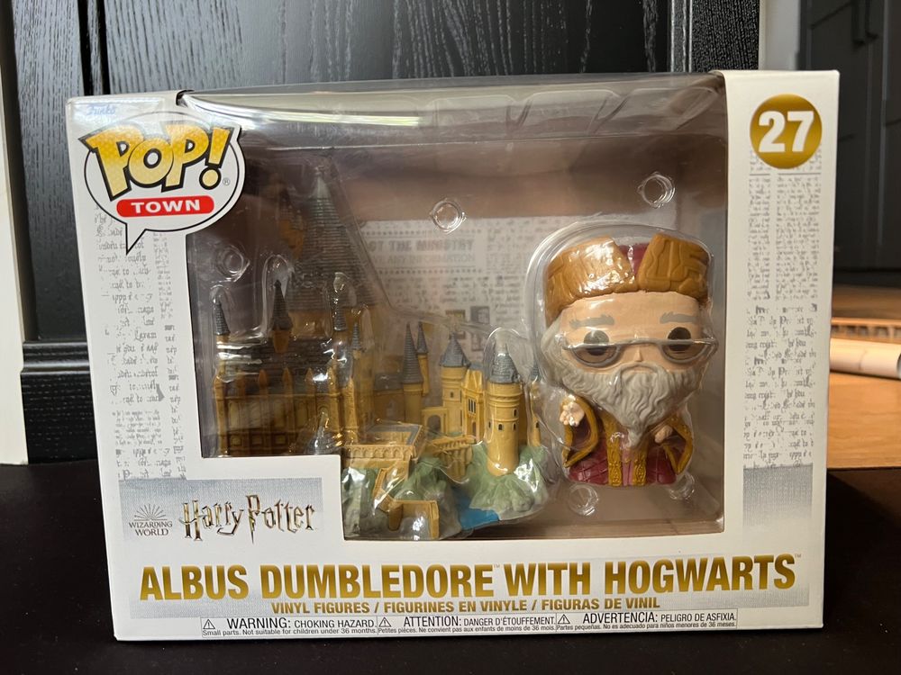 Funko POP! Harry Potter - Dumbledore with Hogwarts #27 (Gebraucht) in ...
