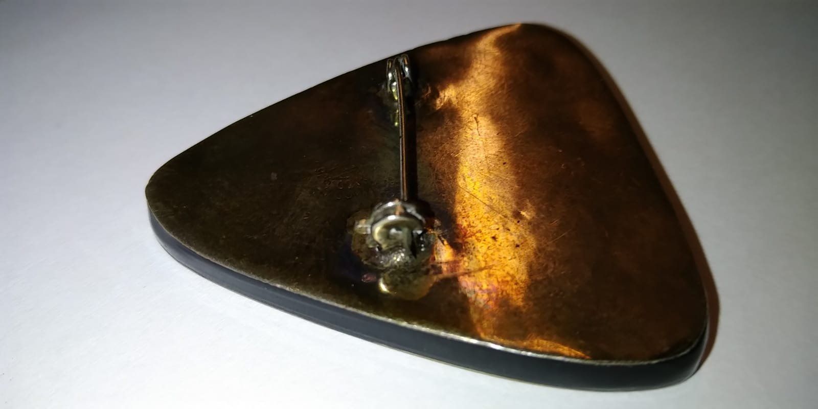 Broche vintage en argent 925 et email, très tendance (D'occasion) à ...