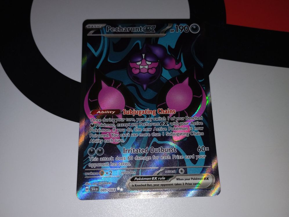 Pokémon Karte Pecharunt EX 085/064🔥⚡Full Art SR⚡🔥ab 1Fr.!! (Neu (gemäss ...