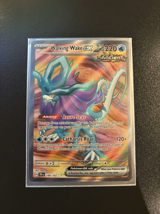 Carte Pokémon WALKING WAKE 189/162 (Neu (gemäss Beschreibung)) in ...