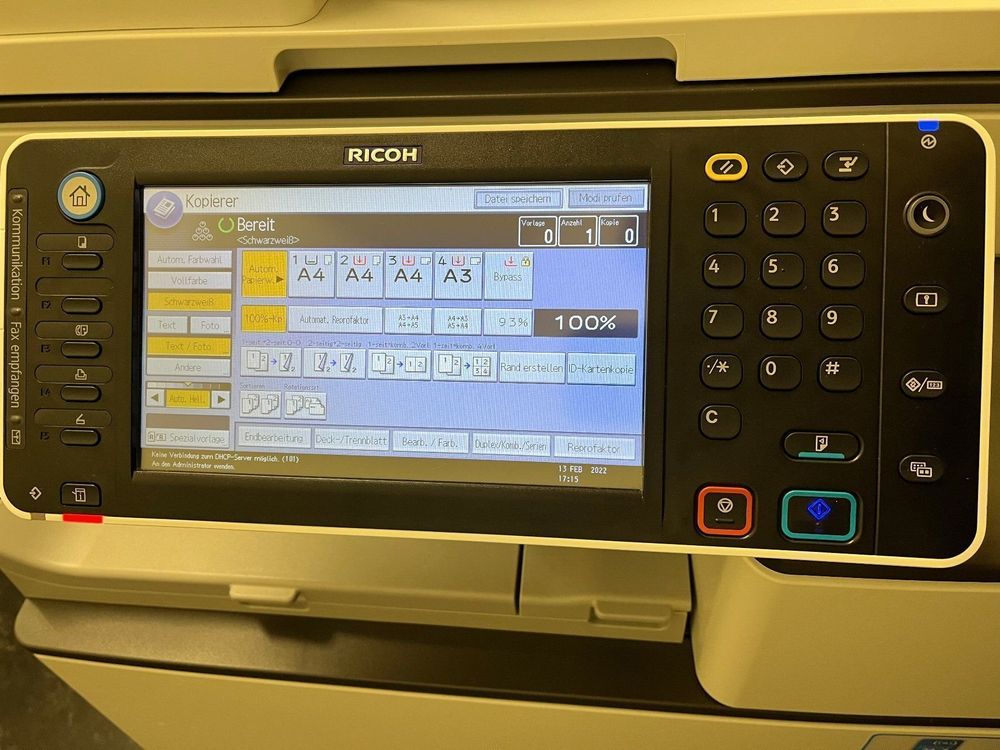 Ricoh Aficio MP C3003SP, Top SRA3 Color Multifunktionsgerät | Kaufen ...