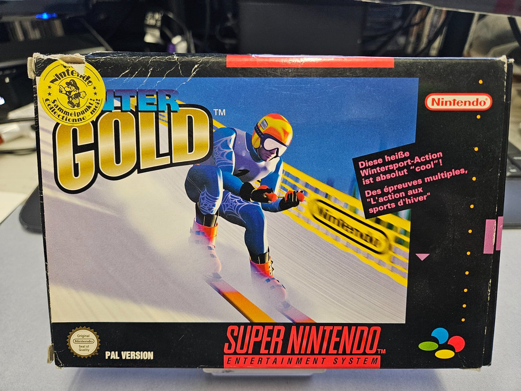 Winter Gold SNES - Komplett im Originalkarton - Top! (Gebraucht) in ...