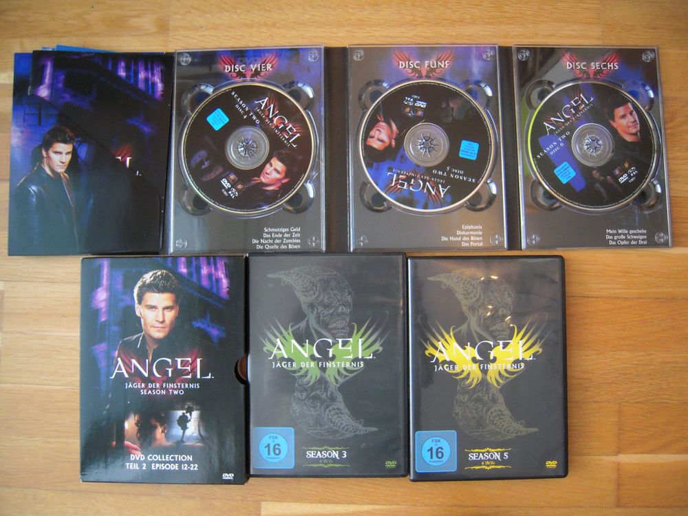 Angel Jäger der Finsternis Staffeln 2 + 3 + 5 (15 DVDs) (Gebraucht) in ...