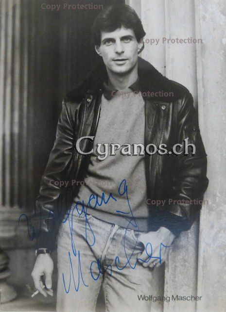 Wolfgang Mascher (1947-1989) Schauspieler - sign. Foto (Gebraucht) in ...