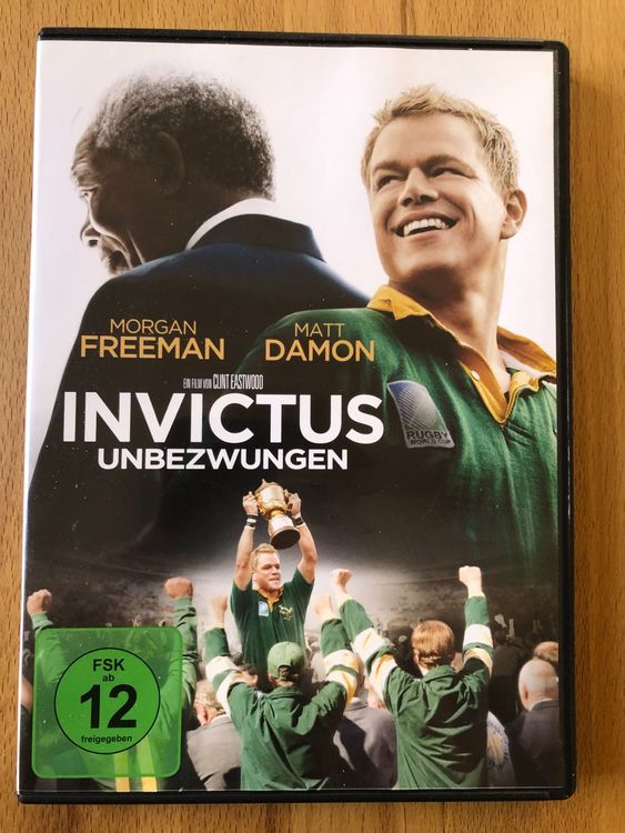 DVD Invictus Unbezwungen Rugby WM 1995 Damon Freeman Mandela | Kaufen ...