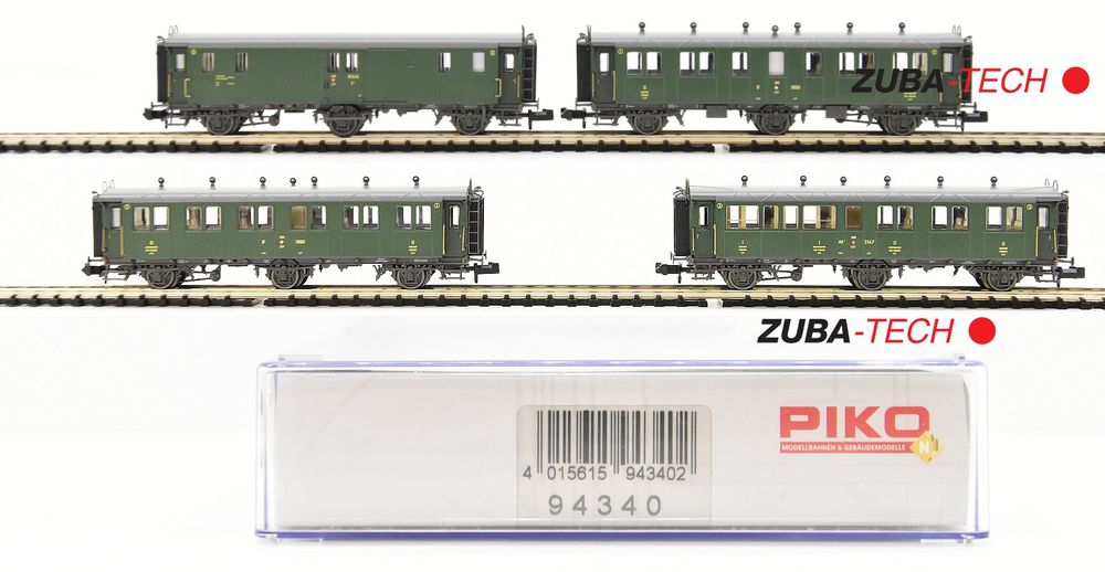 Piko 94340 Personenwagen-Set 4tlg. SBB Spur N mit OVP | Kaufen auf Ricardo