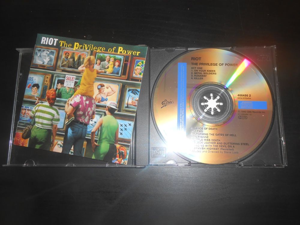 Riot – The Privilege Of Power / 1990 (Gebraucht) in Aarberg für CHF 10 – mit Lieferung auf ...