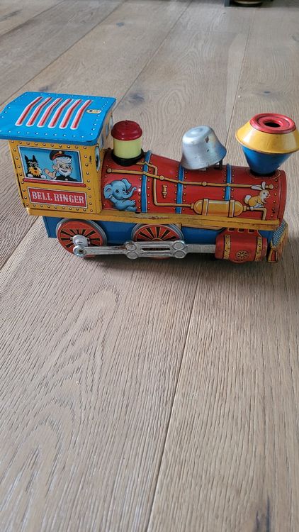 Blechpielzeug Zinn modern toys Made IN Japan Bell Ringer Cho (Gebraucht ...