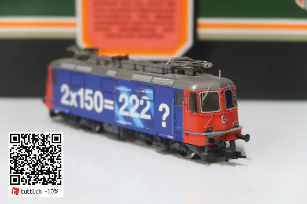 HAG SBB Re 4/4 II "150x2=222", DC (Gebraucht) in Dättwil AG für CHF 399 – mit Lieferung auf ...