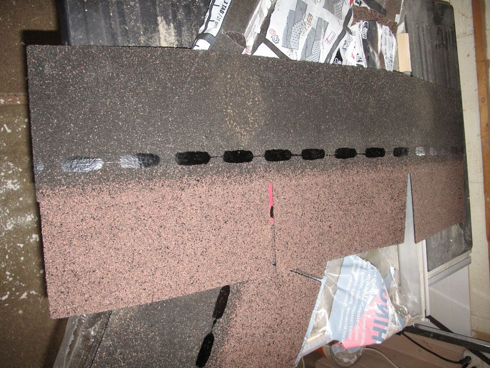 Rechteck Schindeln Bitumen, braun Restpackung 13 Blatt | Kaufen auf Ricardo