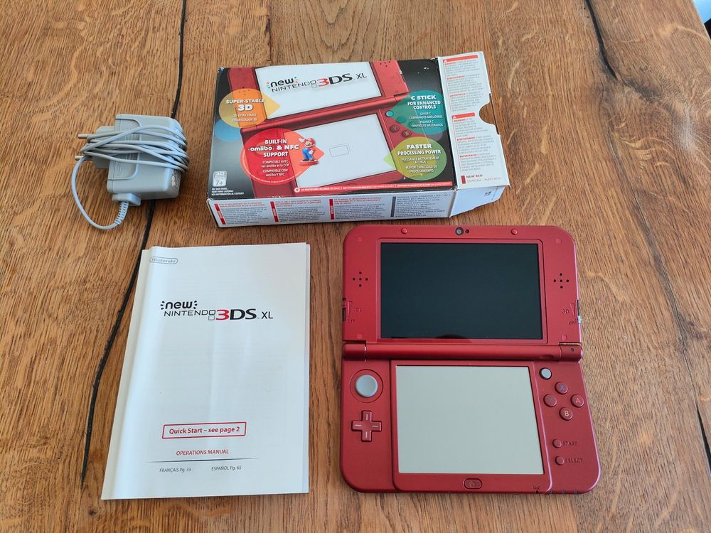 Nintendo New 3DS XL Konsole mit Verpackung | Kaufen auf Ricardo