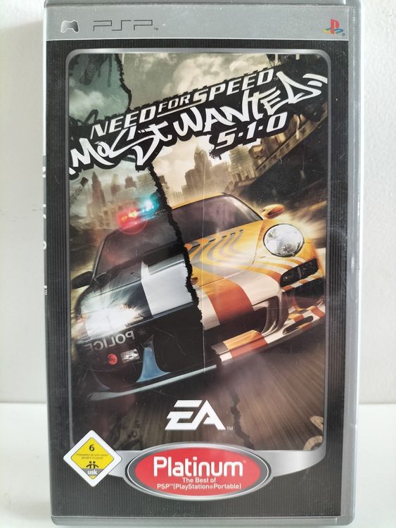 NfS Need for Speed Most Wanted 5-1-0 (PSP) (Gebraucht) in Nürensdorf ...
