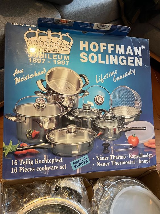 Kochtopfset Hoffman Solingen, 16 teilig (Neu und originalverpackt) in Bern für CHF 36 – mit ...